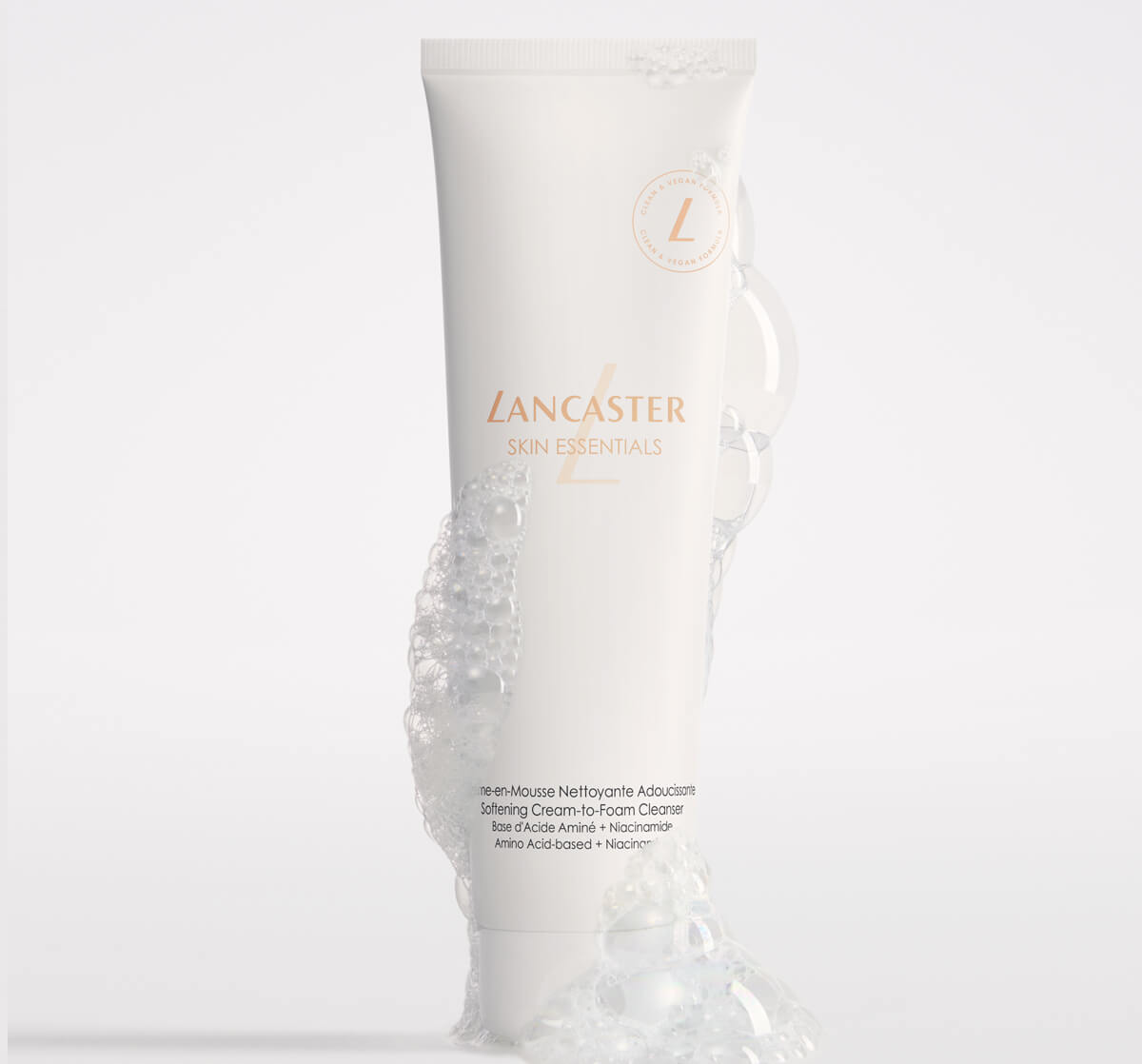 Softening cream-to-foam cleanser | Lancaster Beauty